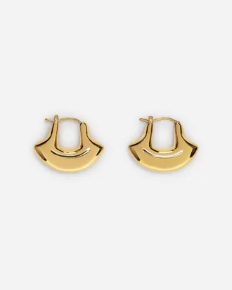 Arket Vergoldete Hoops -Goldfarben