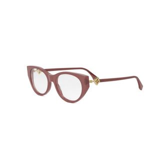 Fendi Hochwertige Diamantbrillen mit Top-Service - - Accessories - Damen - Rot - 53 MM