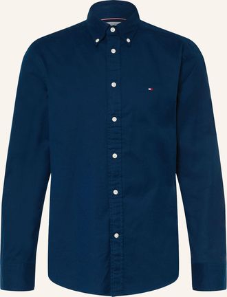 Tommy Hilfiger Flanellhemd Regular Fit blau
