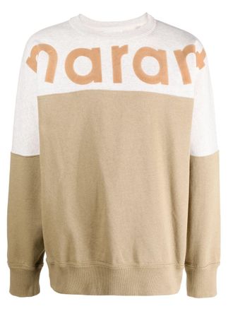 Isabel Marant sweat nervuré Howley - Vert