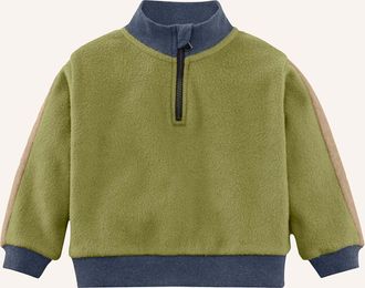 Hessnatur Hessnatur Hessnatur Softfleece Troyer Aus Reiner Bio-Baumwolle gruen