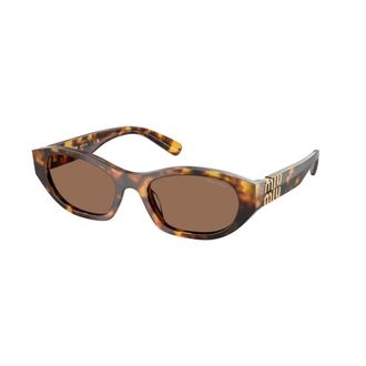 Miu Miu Damen, Accessories, Braun, 53 MMGr&ouml;&szlig;e