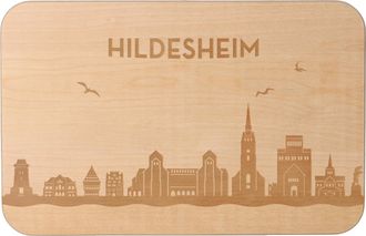 Goodtimes Hildesheim Skyline Fr&uuml;hst&uuml;cksbrett 23cm x 15cm x 1cm