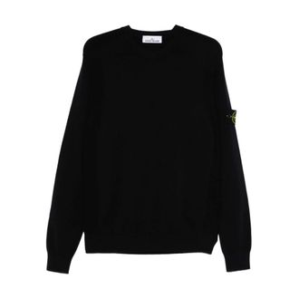 Stone Island Rundhalspullover - - Knitwear - Herren - Blau - 2XL