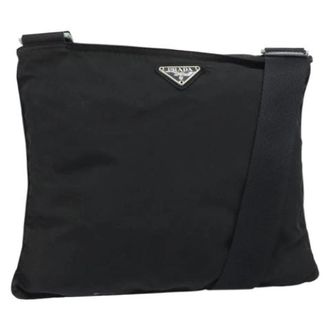 Prada Pre-owned Nylon Cross Body Bag - - Pre-owned - Damen - Schwarzk - ONE SIZE