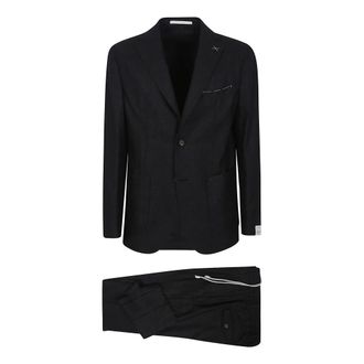 Eleventy Luxuri&ouml;ser Wollblazer - - Suits - Herren - Schwarzk - L