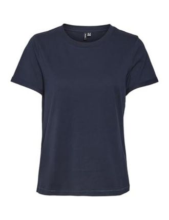 Vero Moda Vero Moda Femme Chemise Vmpaula S/S T-shirt Noos, Blazer Bleu Marine., S