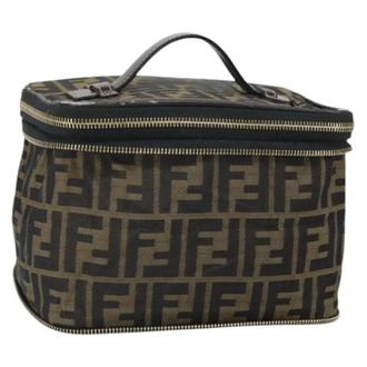 Fendi Pre-owned Canvas Handbag - - Pre-owned - Damen - Braun - ONE SIZE
