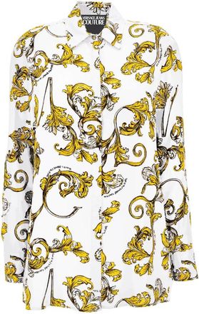 Versace Jeans Couture Damen, Blusen & Hemden, Weiß, XLGröße