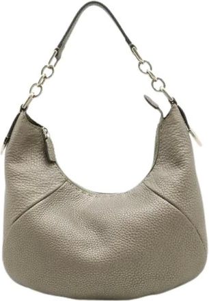 Fendi Sac bandouli&egrave;re en cuir Selleria Pre-owned - Femme - Pre-owned - Beige - Taille: ONE Size