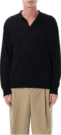 Roberto Collina Homme, Pulls, Noir, Taille: XL V&ecirc;tements en tricot pour homme Noir Pe26