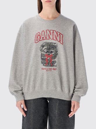 Ganni Sweatshirt GANNI Damen Farbe Grau