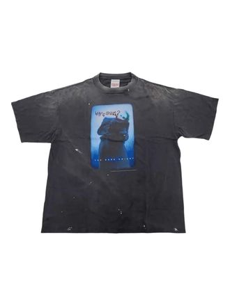 Saint Mxxxxxx t-shirt Joker à imprimé graphique - Noir