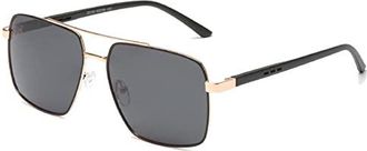 Generic Lunettes de soleil polarisées pour hommes et femmes tendance pour la conduite en plein air soleil plage (couleur : C, taille : moyen) 2026