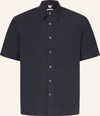 Arket Arket Kurzarm-Hemd Baltimore Relaxed Fit blau