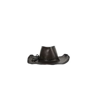 Ann Demeulemeester Joleik Leather Hat
