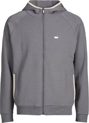 HUGO BOSS Gilet &agrave; capuche en coton m&eacute;lang&eacute;