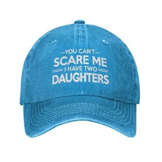 Generic Tu Ne Peux Pas Me Faire Peur, JAi Deux Filles Unisexe Casquette De Baseball S&eacute;chage Rapide Casquette Trucker Athl&eacute;tique Chapeau pour Toutes Les Saison