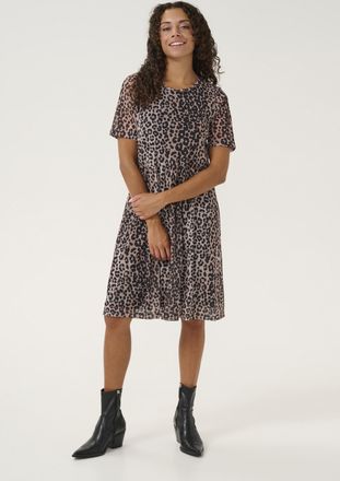 Culture Kleid mit femininer Silhouette animal