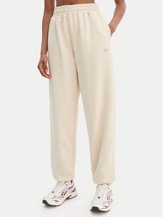 Reebok Jogginghose Reebok x Ewa Chodakowska RK25621CCW Beige Relaxed Fit