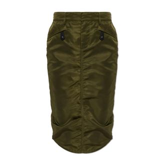 Dsquared2 Rock mit Schlitz - - Skirts - Damen - Gr&uuml;n - S