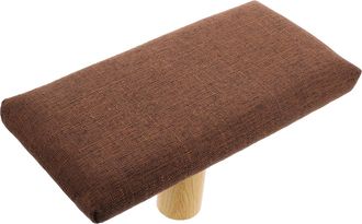 Holibanna Tragbarer Meditationshocker Holz mit Weichem Kissen Ergonomische Gebetsbank Mittel Kniende Sitzbank f&uuml;r Yoga und Meditation F&ouml;rdert Wirbels&auml;ulenausric