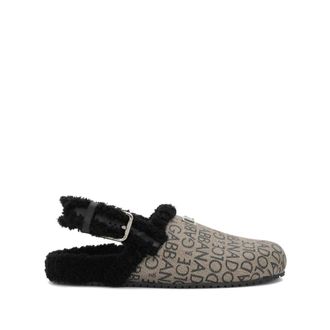 Dolce & Gabbana Homme, Chaussures, Beige, Taille: 43 1/2 EU Sabots 89875 Sandalo pour hommes