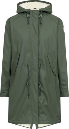 Derbe Friese Tidaholm - Regenmantel, Größe:40, Farbe:oliv