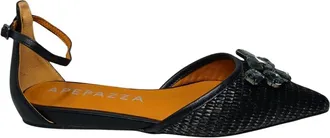 Apepazza Femme, Chaussures, Noir, Taille: 41 EU S4Ballet03 Sandale Plate