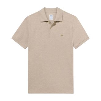 Brooks Brothers Golden Fleece Gewaschene Supima Baumwolle Polo - - Tops - Herren - Beige - 2XL