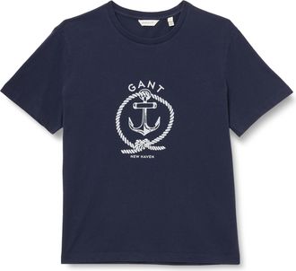 GANT REG Graphic SS T-Shirt
