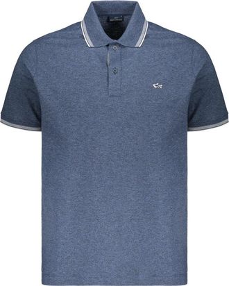 Paul & Shark Homme, Tops, Bleu, Taille: M Polo Manches Courtes