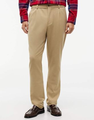 Tommy Hilfiger Denton chino technique coupe slim droite western khaki-Marron