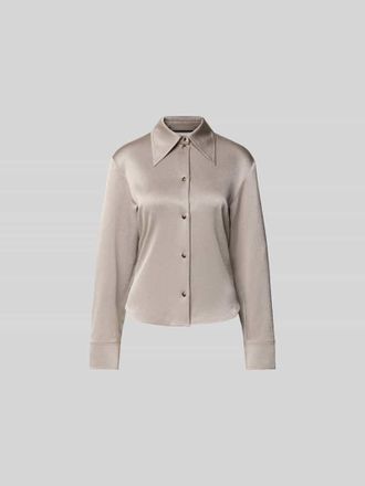 Nanushka Hemdbluse mit Spitzkragen