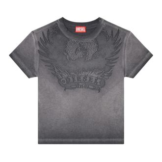 Diesel T-Shirts - - Tops - Damen - Grau - M