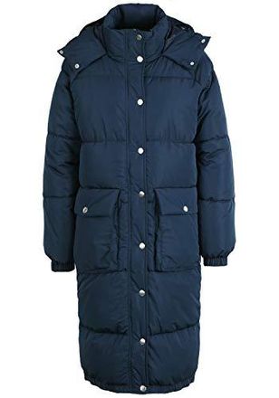 Oxmo Alba Manteau dhiver Parka Veste Longue pour Femme, Taille:XL, Couleur:Dress Blues (194024)