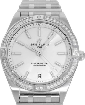 Breitling Uhren - Chronomat - Gr. unisize - in Wei&szlig; - f&uuml;r Damen