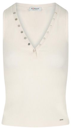 Morgan Damen 221-daven1 T-Shirt, elfenbeinfarben, X-Large