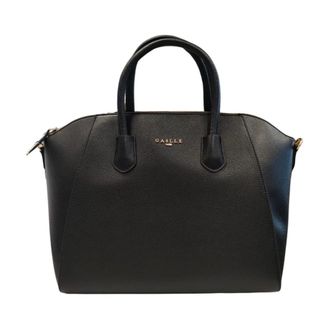 Ga&euml;lle Paris Femme, Sacs, Noir, Taille: ONE Size Sac &agrave; Main en Similicuir Noir Duffle