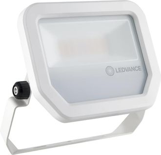 Ledvance Ledvance Fluter LED: für Wand/Decke/Boden, FLOODLIGHT 20 W / 20 W, 100277 V, Cool White, 4000 K, Gehäusematerial: Aluminium, IP65, Weiß