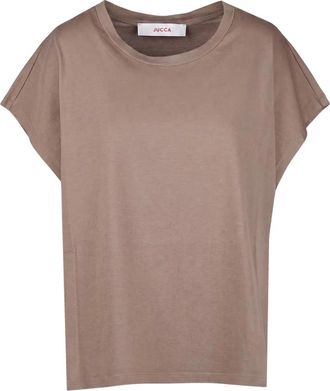 Jucca Femme, Tops, Brun, Taille: 42 FR T-shirt