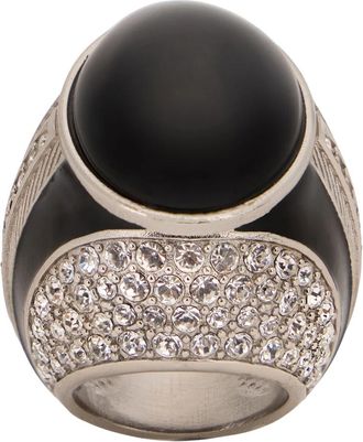 Roberto Cavalli Ring - - Accessories - Damen - Schwarzk - ONE SIZE