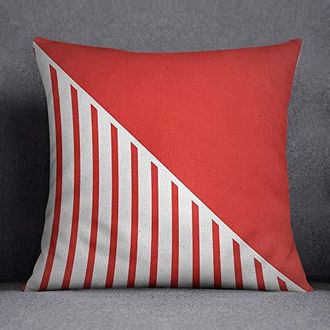 Bonamaison Le Jardin du Lin Kissenhüllen, Cotton, Mehrfarbig, 45x45