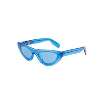 Kenzo Femme, Accessoires, Bleu, Taille: ONE Size Lunettes de soleil carr&eacute;es en ac&eacute;tate avec protection UV