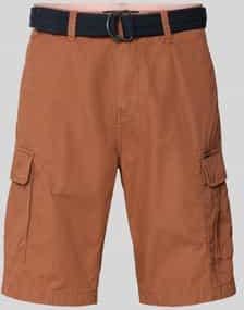 Petrol Industries Regular Fit Bermudas mit Cargo-Taschen