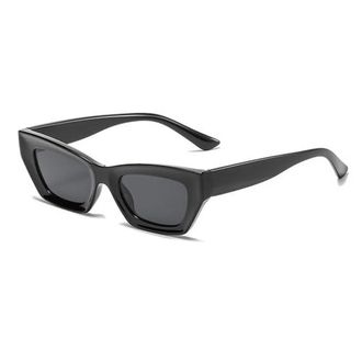 Generic Lunettes De Soleil Dext&eacute;rieur For Hommes, Monture Petite, For Les Vacances Et D&eacute;placements(Black)