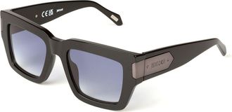 Just Cavalli Sonnenbrille Gl&auml;nzendes Schwarz