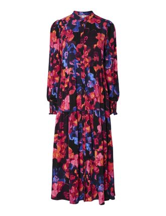 Vero Moda Yasasina Ls Long Shirt Dress S. Noos