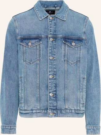 7 For All Mankind Perfect Jacket blau