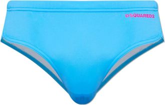 Dsquared2 Homme, Maillots de bain, Bleu, Taille: XS Slip de bain
